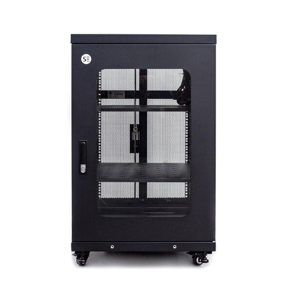 Serveredge 18Ru Fully Assembled Free Standing Server Cabinet 600W X ...