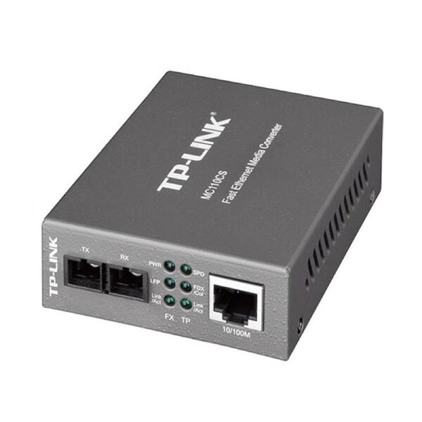 TP Link 10 100Mbps Single Mode Media Converter Convert | Woolworths