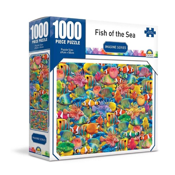 1000pc Crown Imagine Jigsaw Puzzle Series 3 Kids/Children Play Game ...