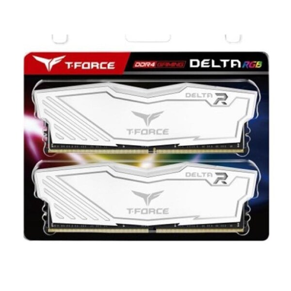 Team Tforce Delta Rgb Series Dram 32Gb Ddr4 3600Mhz White Heatspreader ...
