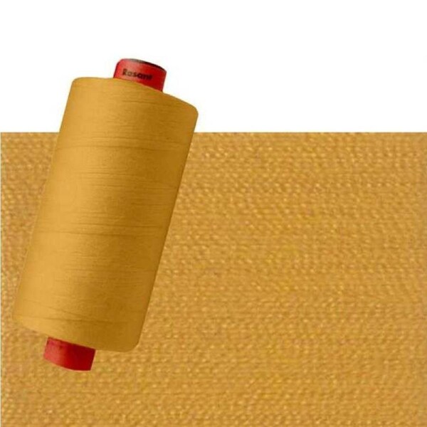 Rasant Sewing Thread 120 #1130 Dark Mustard Yellow Sewing & Quilting ...