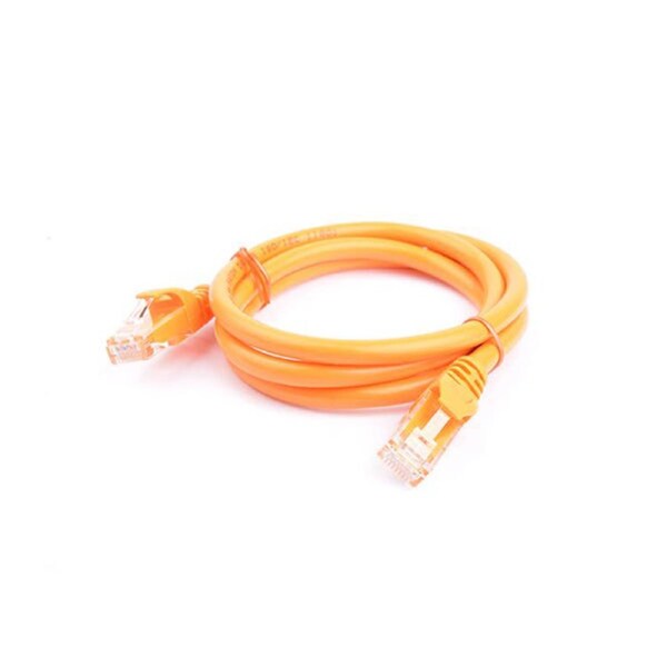 8Ware Cat6A Cable Orange Color Rj45 Ethernet Network Lan Utp Cord ...
