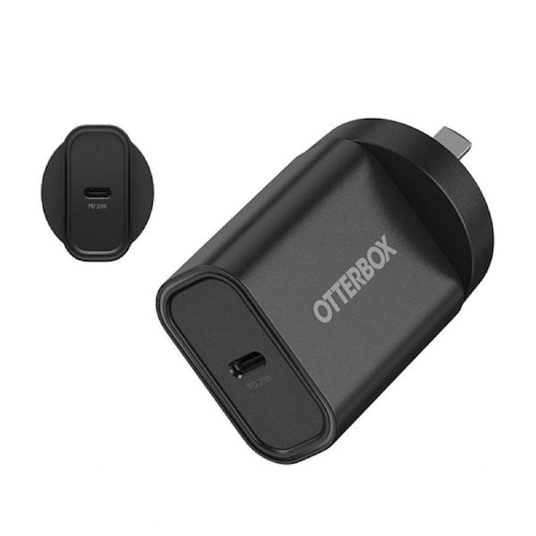 Otterbox 20W Usb C Type I Fast Wall Charger Black Compact Drop Tested ...