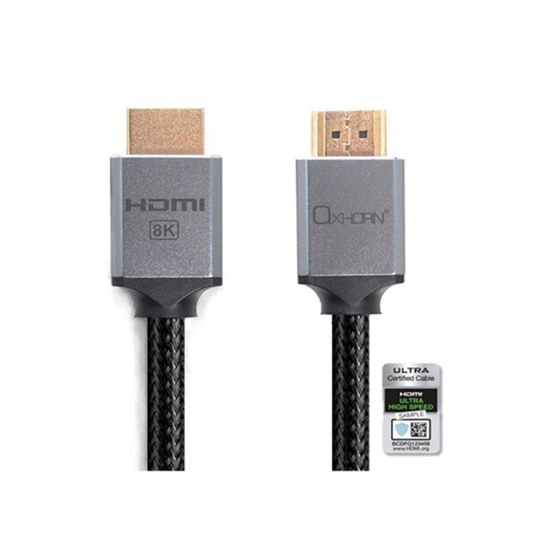 Oxhorn 8K 60Hz 3D Ultra Ethernet Aluminum Header Cable 1M Male To Male ...