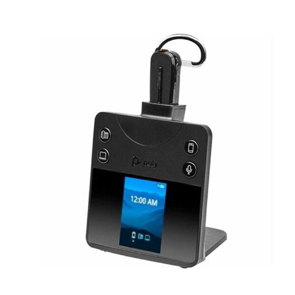 HP Poly Savi 8445 Earbud Mono Earset Ms Teams Black | Woolworths