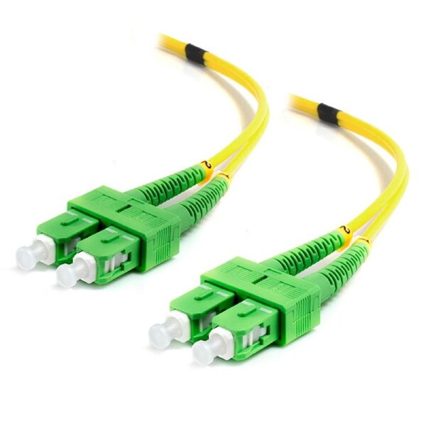 ALOGIC 5m SCA-SCA Single Mode Duplex LSZH Fibre Cable 09/125 OS2 ...