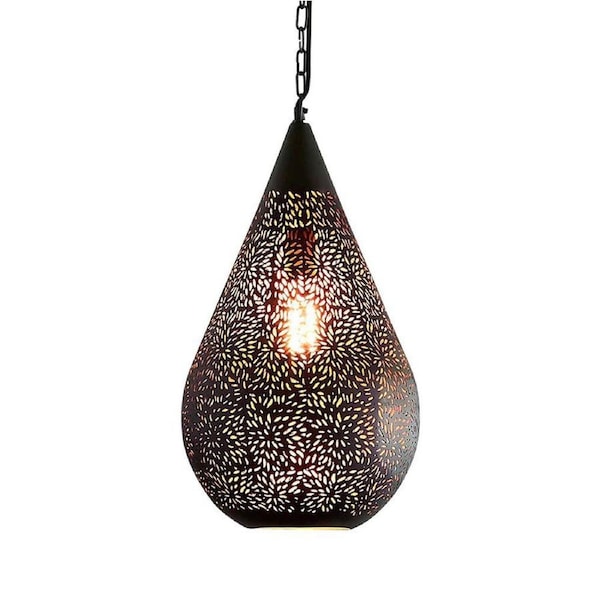 Belle Aquarius Iron Ceiling Pendant Light 54cm Hanging Lamp Decor ...
