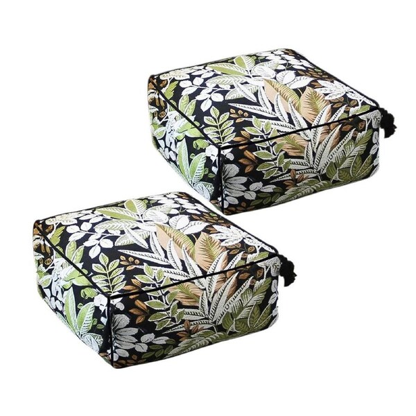 SOGA 2X 50cm Premium Polyester Fiber Cushion with EPP Particle Inserts ...