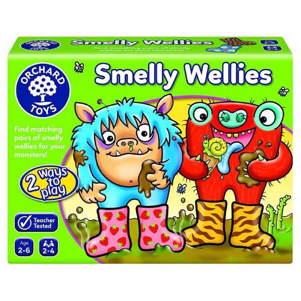 Orchard Game Smelly Wellies Kids/Childrens Matching Memory Play Toy 2 ...