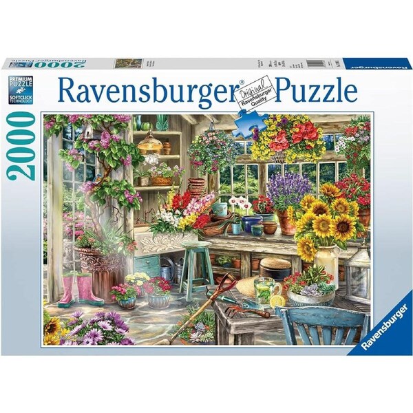 2000pc Ravensburger Gardeners Paradise Jigsaw Themed Puzzle Play Toy ...