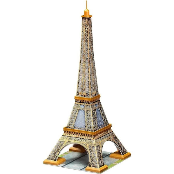 216pc Ravensburger Eiffel Tower 3D Kids/Childrens Jigsaw Puzzle Set 10y+ | Woolworths