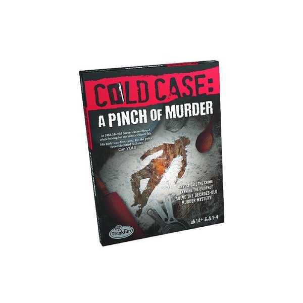 ThinkFun Cold Case: A Pinch of Murder Puzzle/Problem Solving Game ...