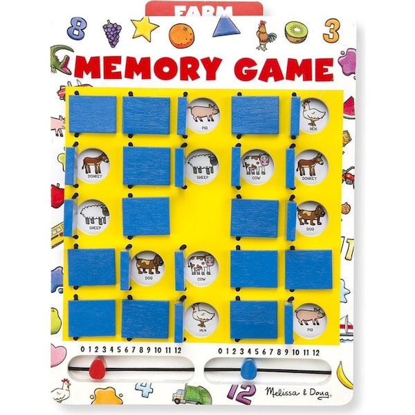 Melissa & Doug Flip to Win Memory Game Kids/Childrens Interactive Play ...