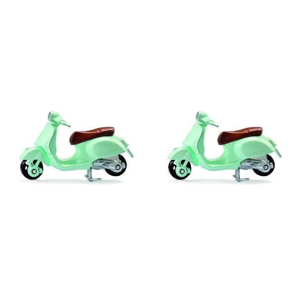 2x Siku 1296 Vespa 125 GTS Super Diecast Motorcycle Kids/Children Toy ...