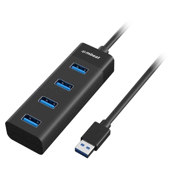 MBeat MB-U3H-4K interface hub USB 3.2 Gen 1 (3.1 Gen 1) Type-A 5 Mbit/s ...