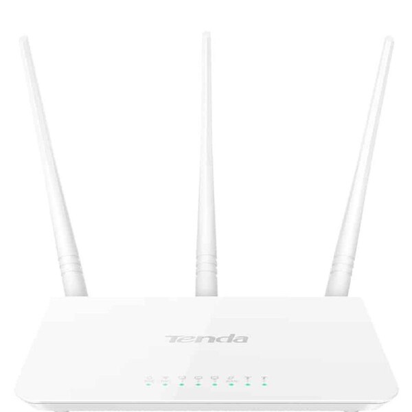 Tenda F3 wireless router Fast Ethernet White | Woolworths
