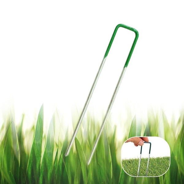 Elora Artificial Grass Pins Fastening U Tent Pegs Synthetic Fake Lawn ...