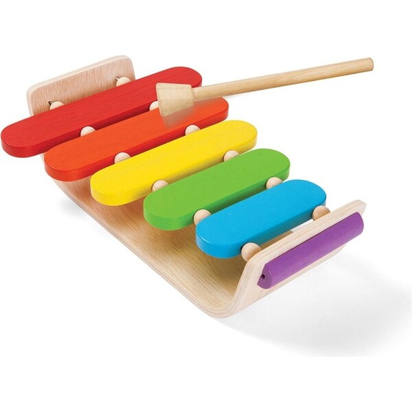 Plan Toys Oval Xylophone Kids/Childrens Interactive Play Fun Toy ...