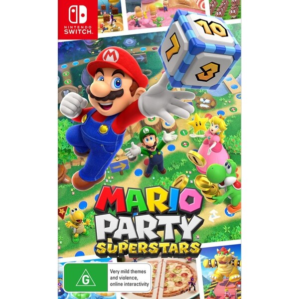 Nintendo Switch SWI Mario Party Superstars Multiplayer Action/Shooter ...