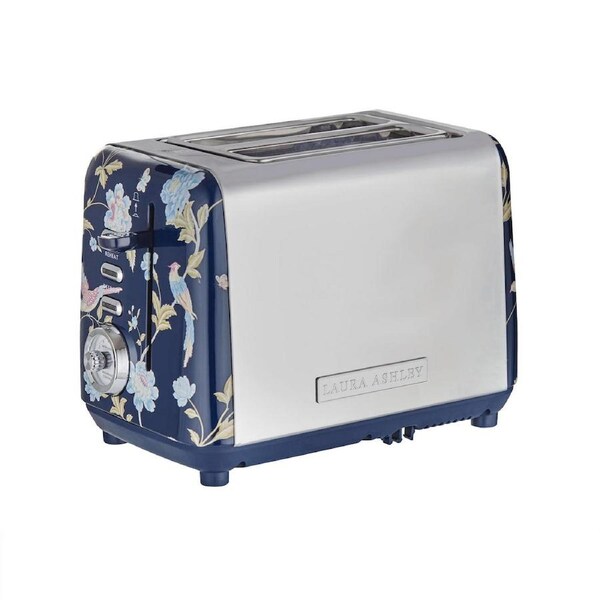 Laura Ashley Elveden 7 Setting 2 Slice Toaster - Navy Blue – SBT582BS ...