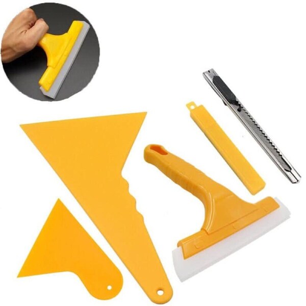 5Pcs Window Tint Tools Kit Car Auto Film Tinting Scraper squeegee ...