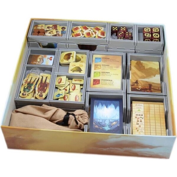 Folded Space Game Inserts Divider Tray Boardgame Organiser For Near And Far | Woolworths