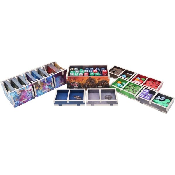 Folded Space Game Inserts Divider Tray Organiser Shadow Kingdoms Of Valeria | Woolworths