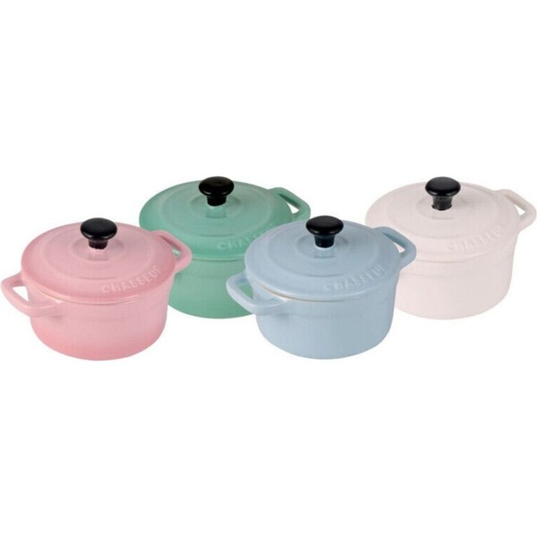 Chasseur 19606 Macaron 4-Piece Mini Cocotte Set | Woolworths