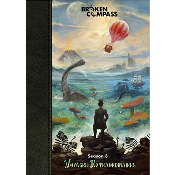 Cmon Broken Compass Voyages Extraordinaires S3 RPG Expansion Book Board Game 14+ | Woolworths