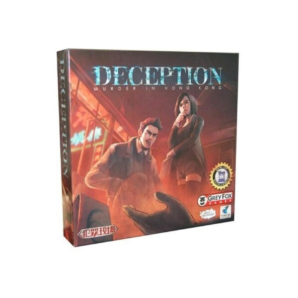 Grey Fox Games Deception Murder In Hong Kong Tabletop Party Board Game ...