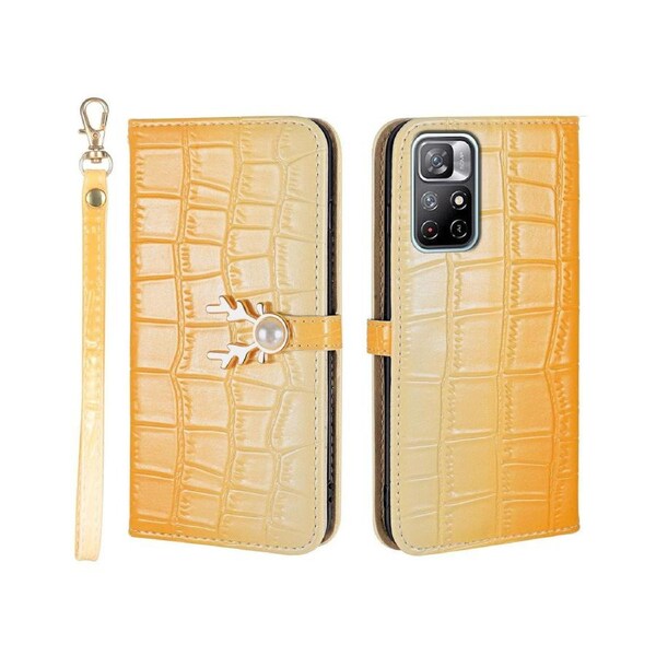 For Redmi Note 11 Cover Wallet - Yellow | Woolworths
