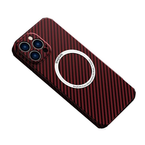 Carbon Fiber Phone Case for iPhone 12 Pro - Red | Woolworths