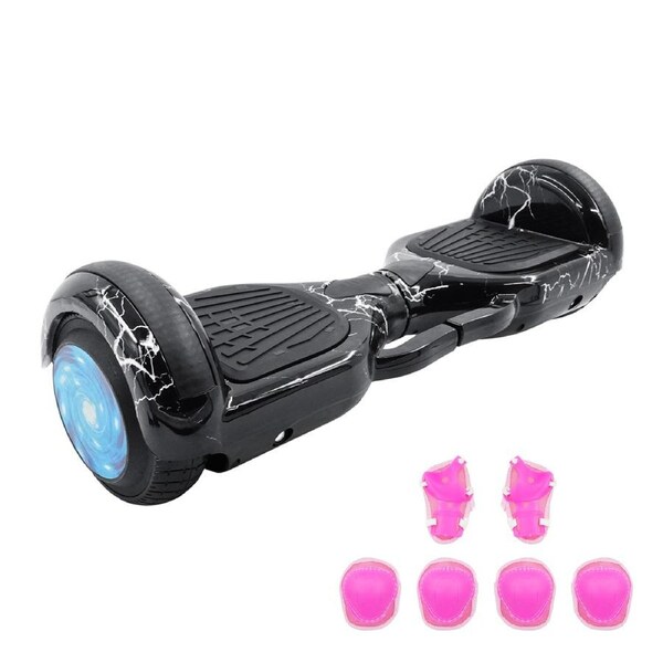 ACA Black-lightning Bluetooth Hoverboard Scooter Self Balancing ...