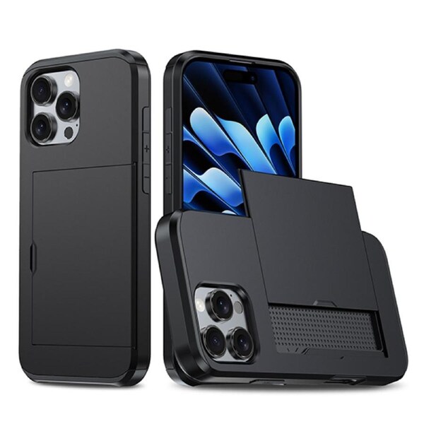 ZUSLAB for Apple iPhone 16 Pro Case Slide Armor Card Holder Protective ...