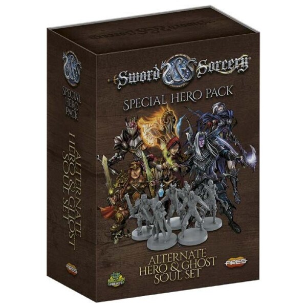 Ares Games Sword & Sorcery Alternate Hero & Ghost Souls Board Miniature ...