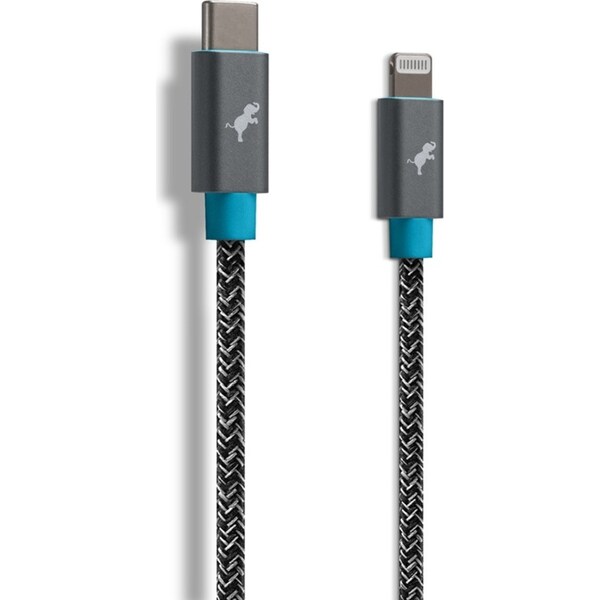 Nimble Powerknit Fast Charge Cable USB-C to 8-Pin Speed 1.0m Cable ...
