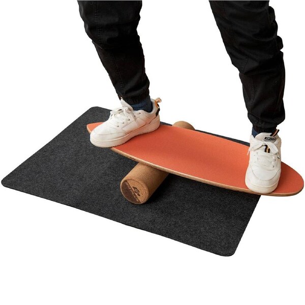 Costway 3-in-1 Balance Board Kit Wooden Balance Board Trainer Wobble ...
