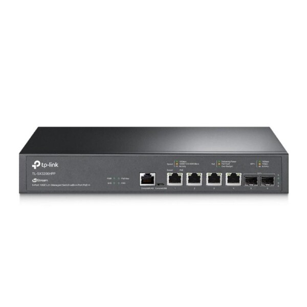 TP-Link SX3206HPP Omada JetStream 6-Port 10GE L2+ Managed Switch with 4 ...