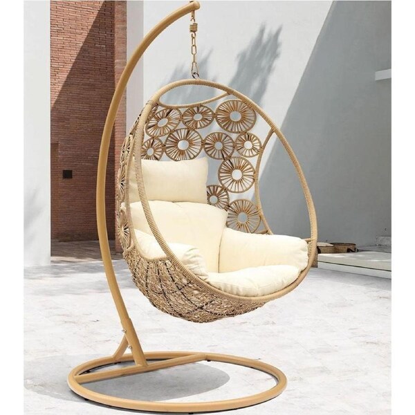Havana Hanging Egg Chair in Yellow - Egg Chairs | Woolworths