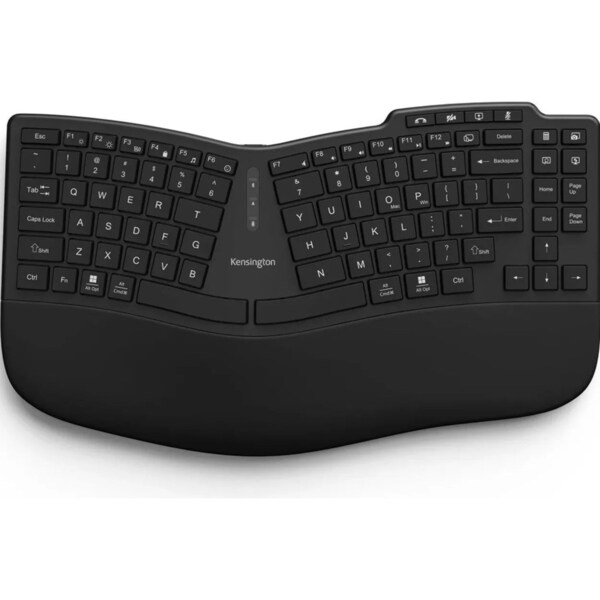 Kensington KB675 Dual Comfort Keyboard Pro Fit TKL Wireless Ergo ...