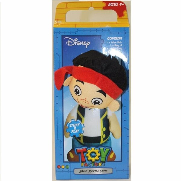 Disney Stuff & Play Toy Factory Jake Skin Soft Toy | Woolworths