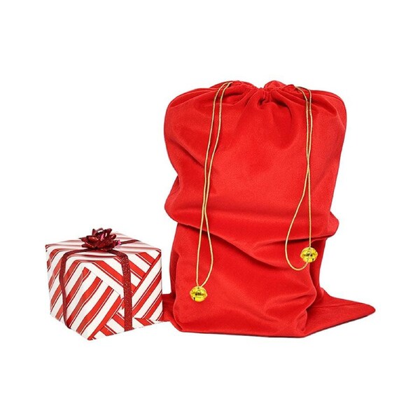 Christmas Deluxe Velvet Santa Sack 90cm | Woolworths