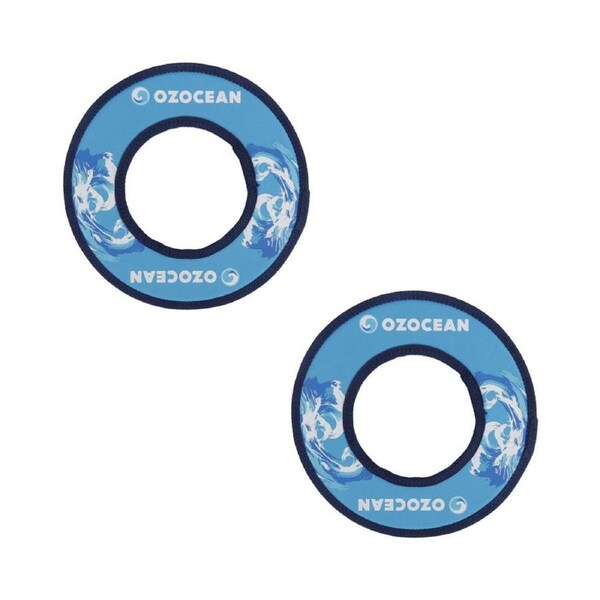 2x Ozocean Oz Ocean Neoprene Flying Ring Disc Outdoor Family Play Toy ...