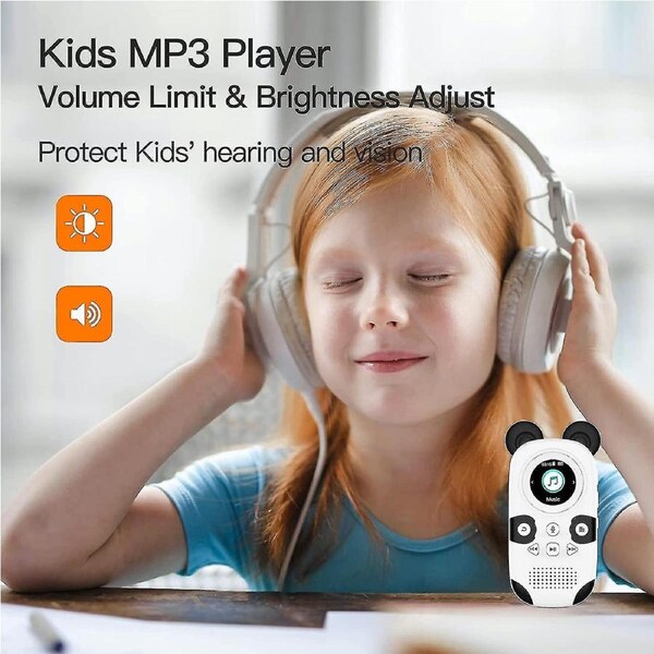 Mp3 Player For Kids, Cute Panda Portable Music Player Mp3, Mp3 Player ...
