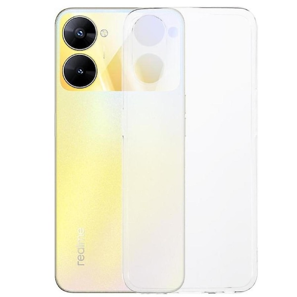 For Realme V30 5G Ultra-thin Soft TPU Cell Phone Case Anti-drop ...