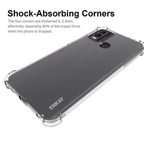 For Nokia C22 Drop Protection Cell Phone Case Anti-slip Strip Edge TPU ...