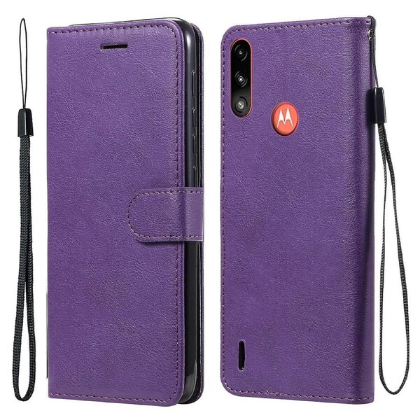 Wallet Design KT Series-2 Solid Color Phone Shell for Motorola Moto E7 ...