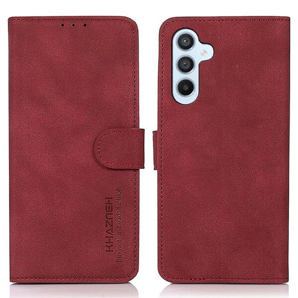 Protective Phone Case For Samsung Galaxy A24 4G,Textured Flip Leather ...