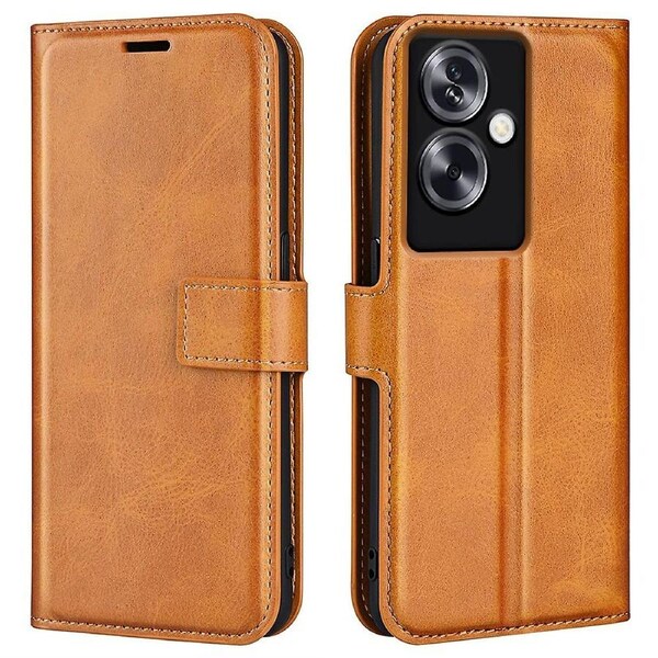 For Oppo A79 5G/A2 5G Case PU Leather Calf Texture Wallet Phone Protector | Woolworths