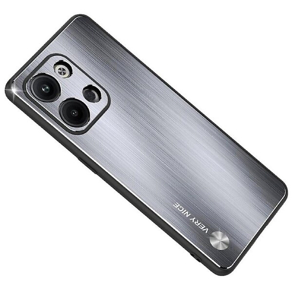 For Oppo Reno9 5G/Reno9 Pro 5G Mobile Phone Case TPU Frame Brushed ...